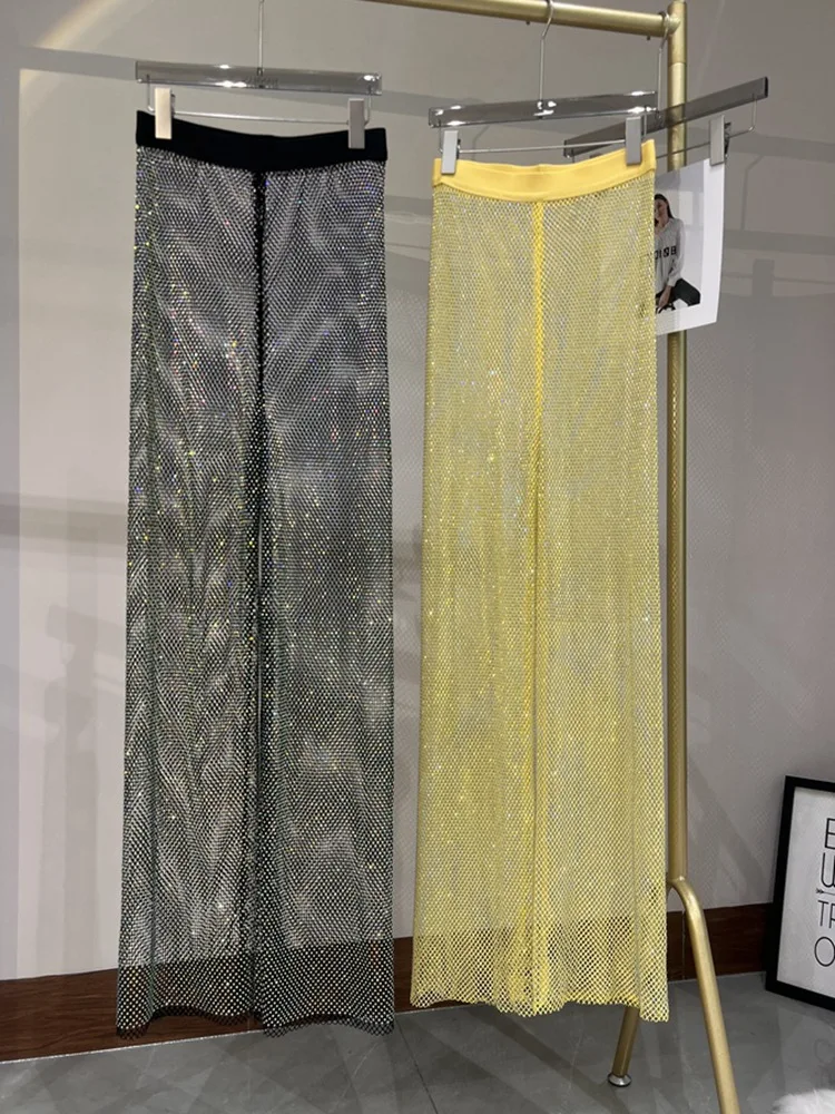 Women-s-Rhinestone-Fishnet-Sexy-Long-Bottom-Pants-Mesh-Hollow ...