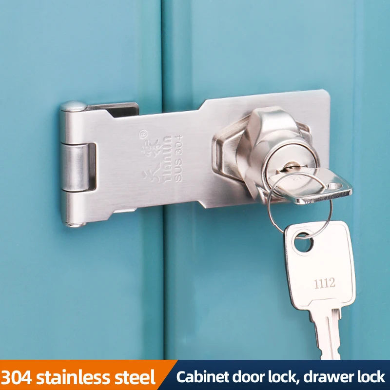 304-Stainless-steel-lock-plate-send-mounting-screw-cabinet-door-lock ...