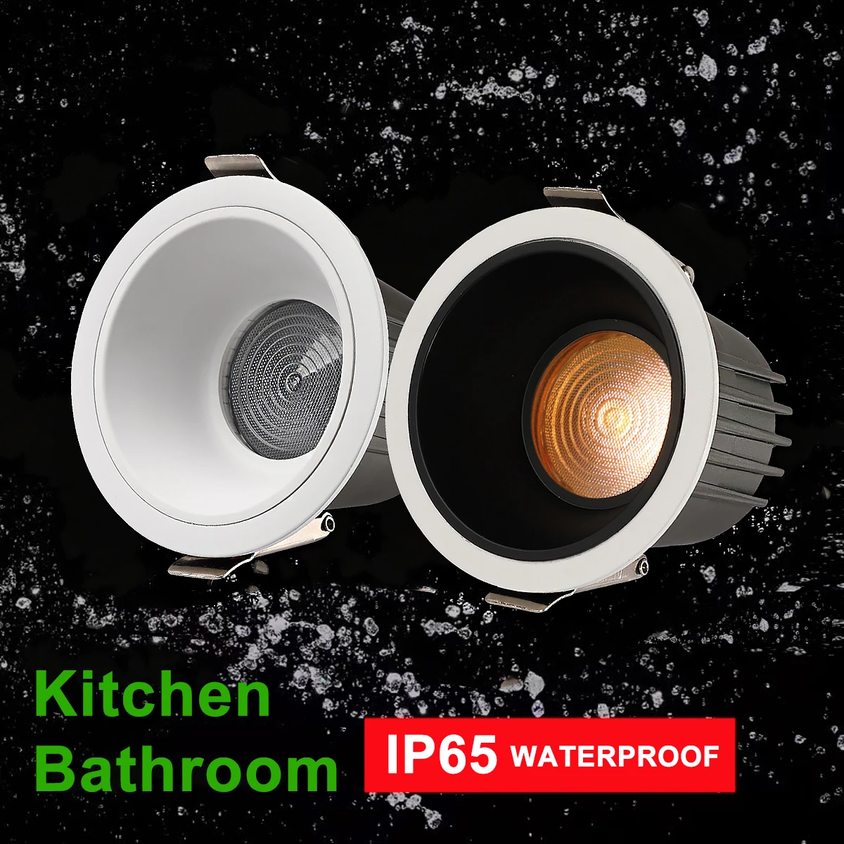 IP65-Waterproof-Downlight-110V-220V-Anti-Glare-Honeycomb-Kitchen ...