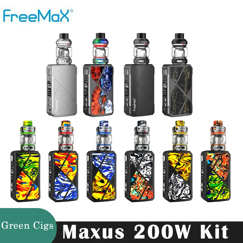 Original-Freemax-Maxus-200W-Kit-5ml-M-Pro-2-Tank-FM-COILTECH-4-0-Power ...