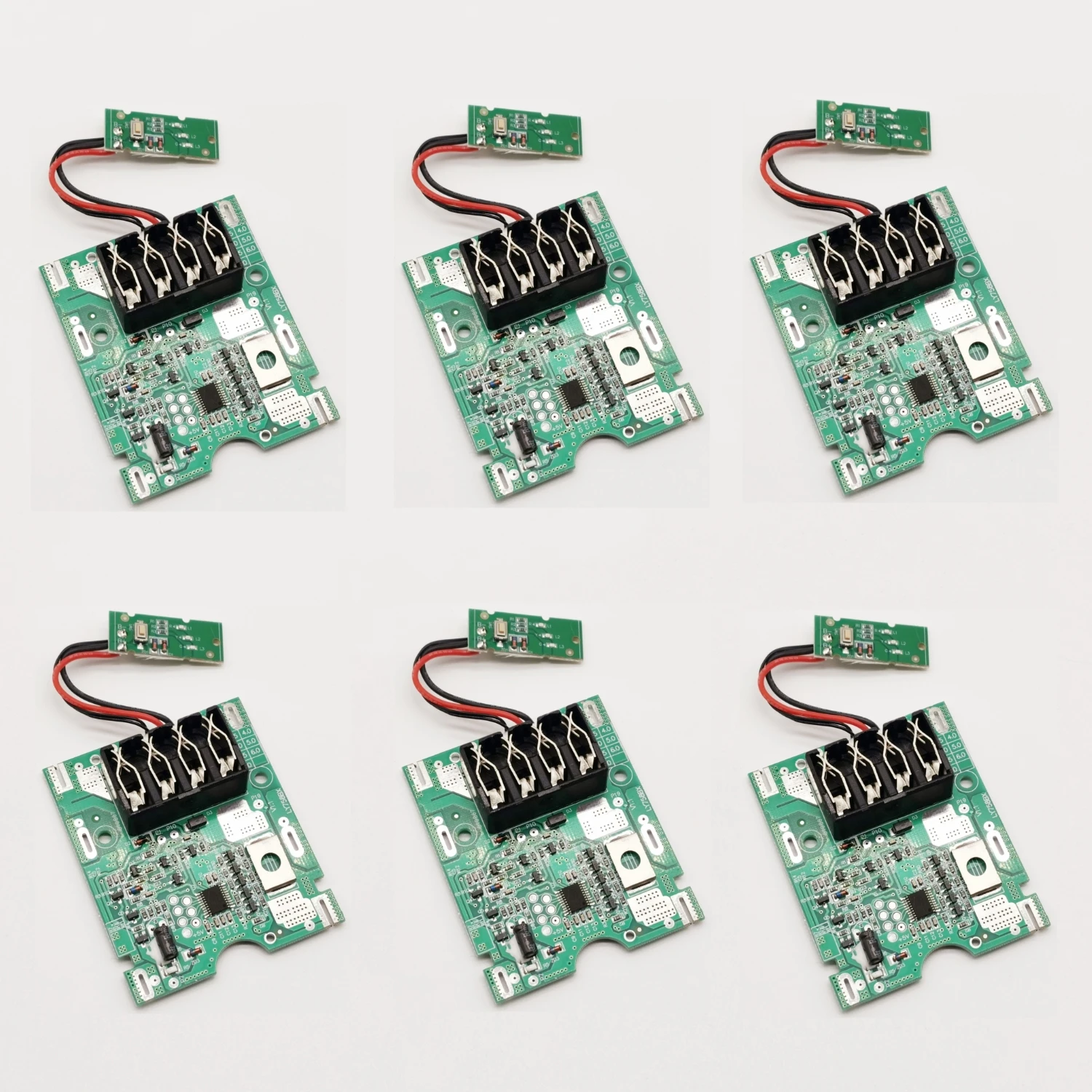 Six Pieces BMS PCB for PAP 20 A1, PAP 20 A3 for Parkside 20V Team ...
