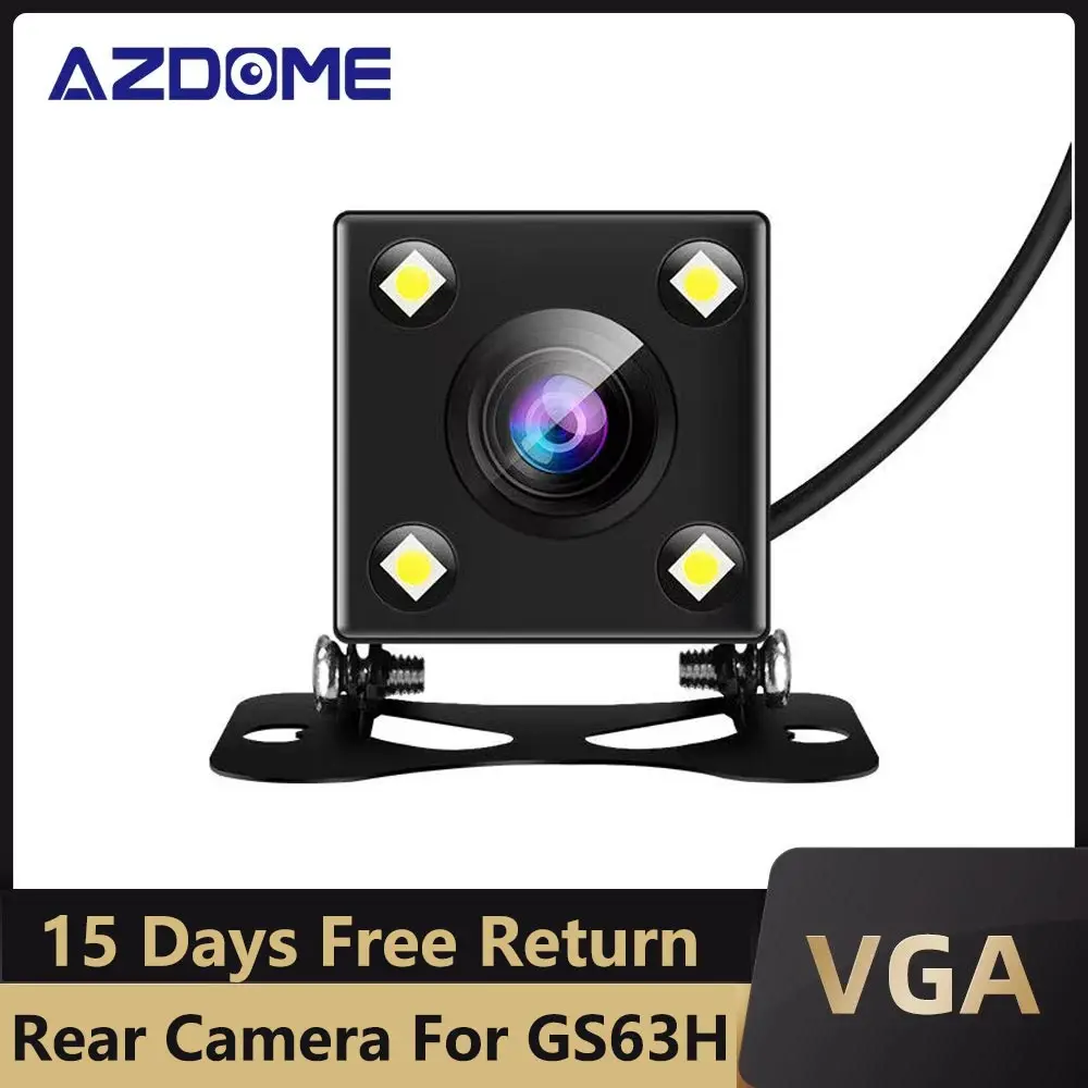 Azdome Car Rear View Camera 2.5mm 4pin Jack Port Video Port With Led ...