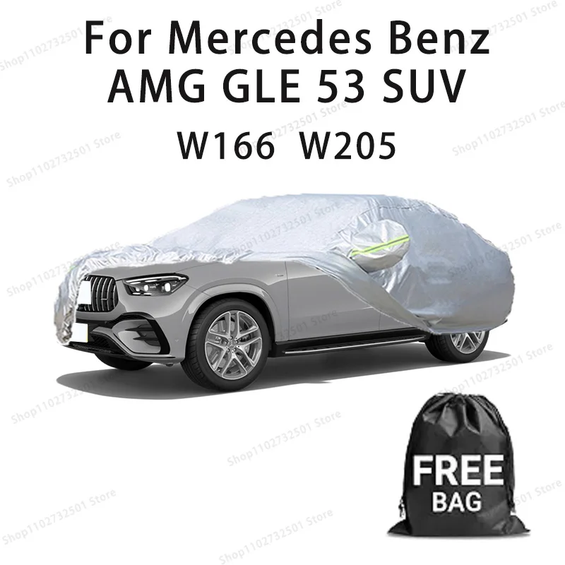 Car cover For Mercedes Benz AMG GLE 53 SUV W166 Waterproof sun ...
