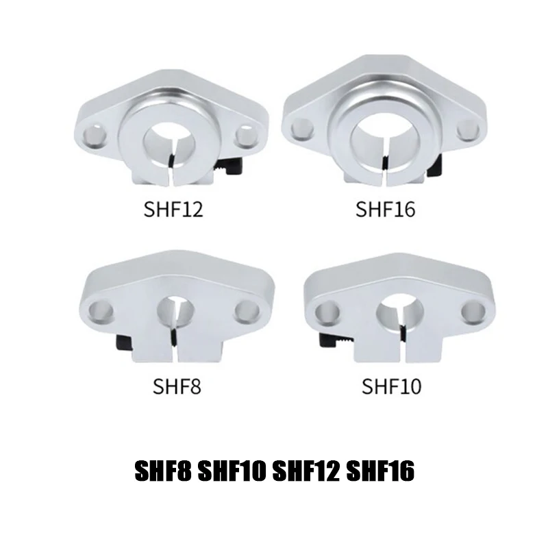 SHF8 SHF10 SHF12 SHF16 Linear Optical Axis SHF Support Aluminum Linear ...