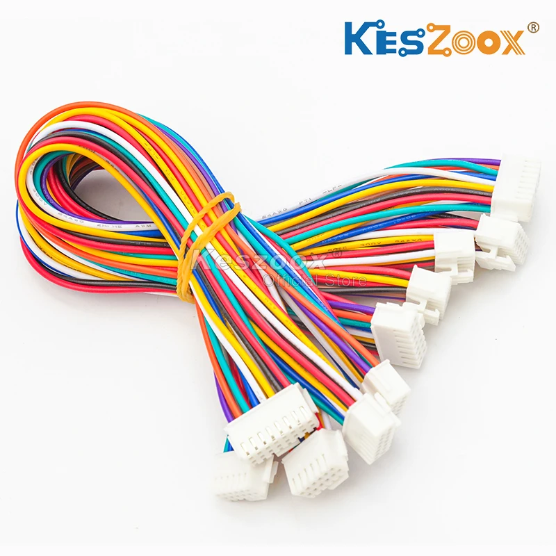 Keszoox-JST-2mm-PHB2-0-Dual-Rows-Connector-2x2-2x10Pin-with-Length-of ...