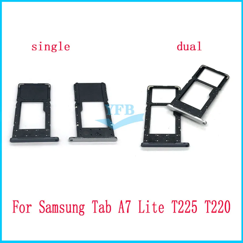 For Samsung Galaxy Tab A7 Lite T225 T220 SIM Card Tray Holder Micro SD ...