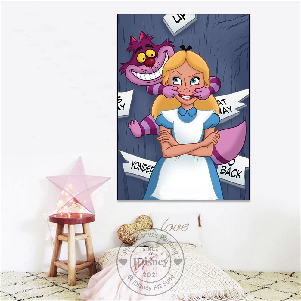 Alice In Wonderland Cat Smile Disney