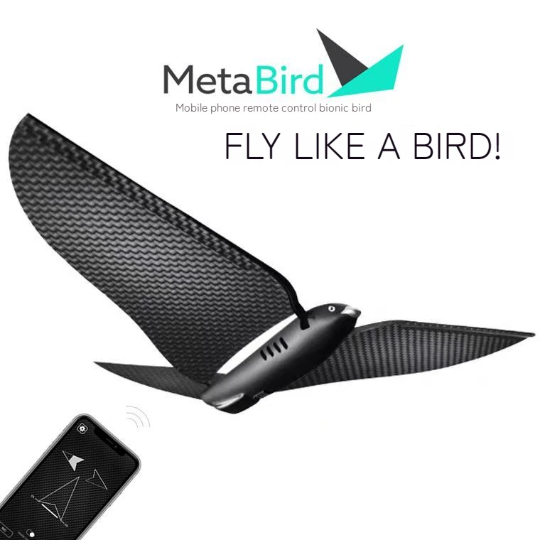 2023-French-Metabird-Mobile-Phone-App-Remote-Control-Bionic-Bird-Small ...