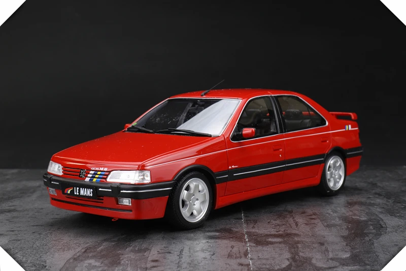 Otto 1:18 Peugeot 405 Mi16 Le Mans Limited Edition Resin Metal Static Car Model Toy Gift ...