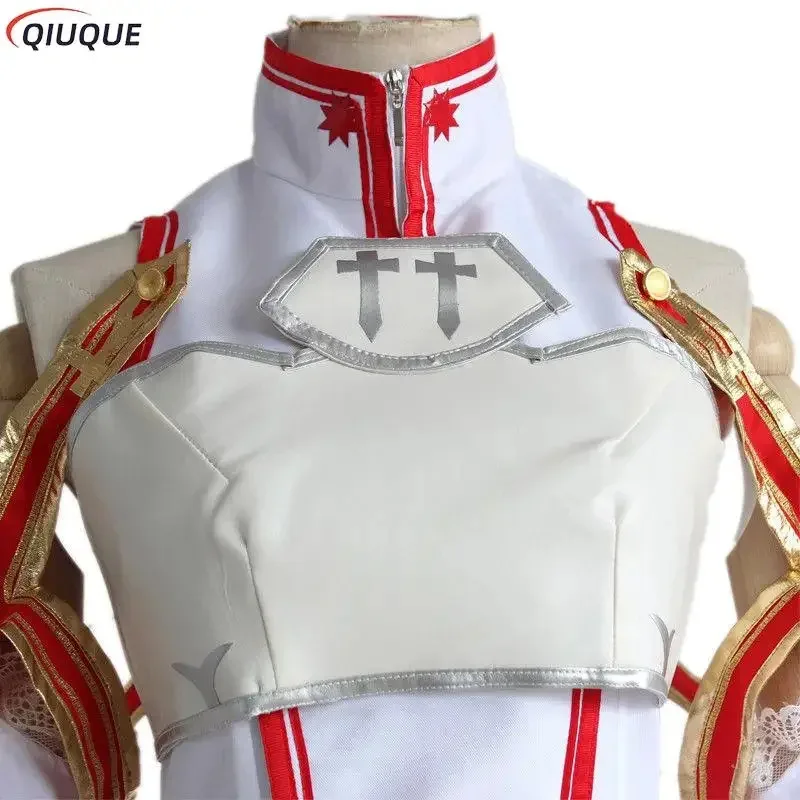 ^NS Anime Sword Art Online Yuuki Assuna Cosplay Costume Wig Necklace ...