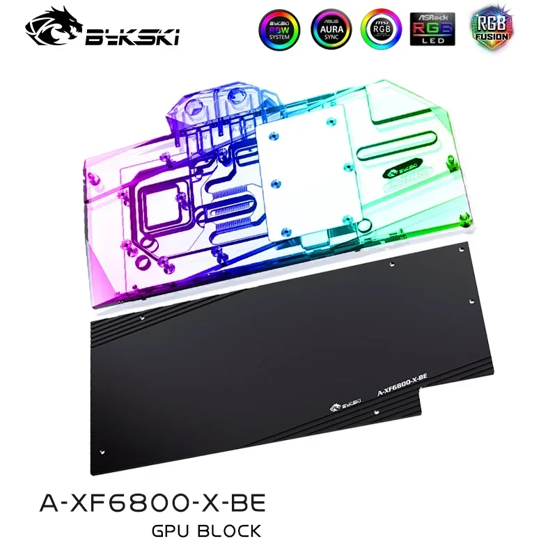Bykski-Video-Card-Water-Block-Use-For-XFX-AMD-RADEON-RX6800-RX6800XT ...