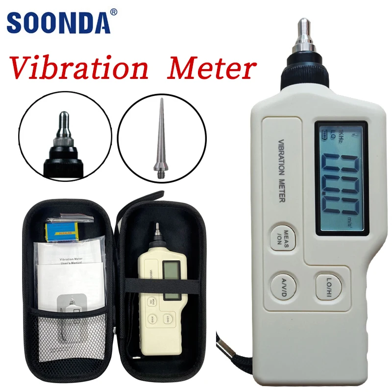 Motor-vibration-tester-meter-bearing-vibration-fault-detector-analyzer ...