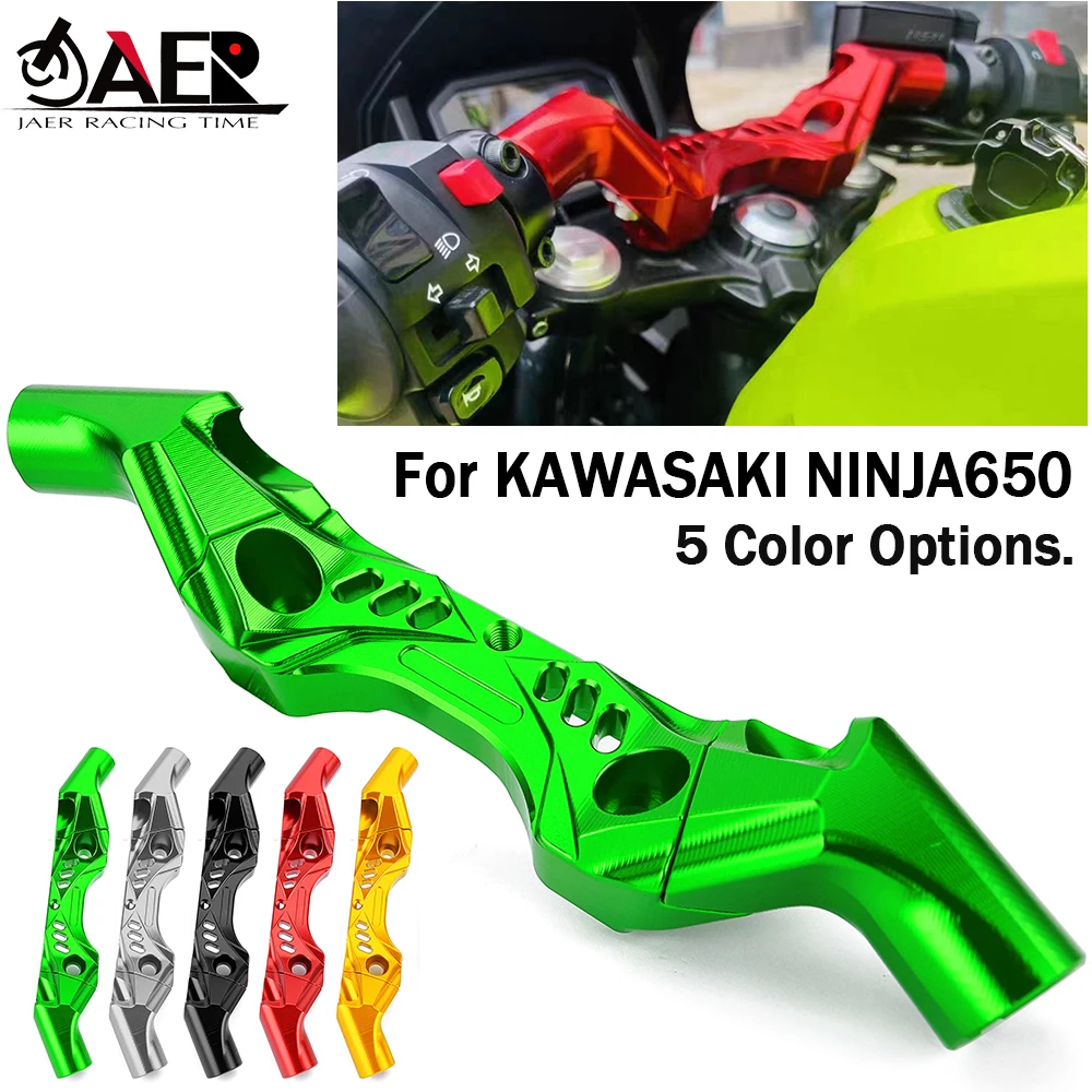 Motorcycle-Top-Triple-Handlebar-Adapter-for-Kawasaki-Ninja-650-Ninja650 ...