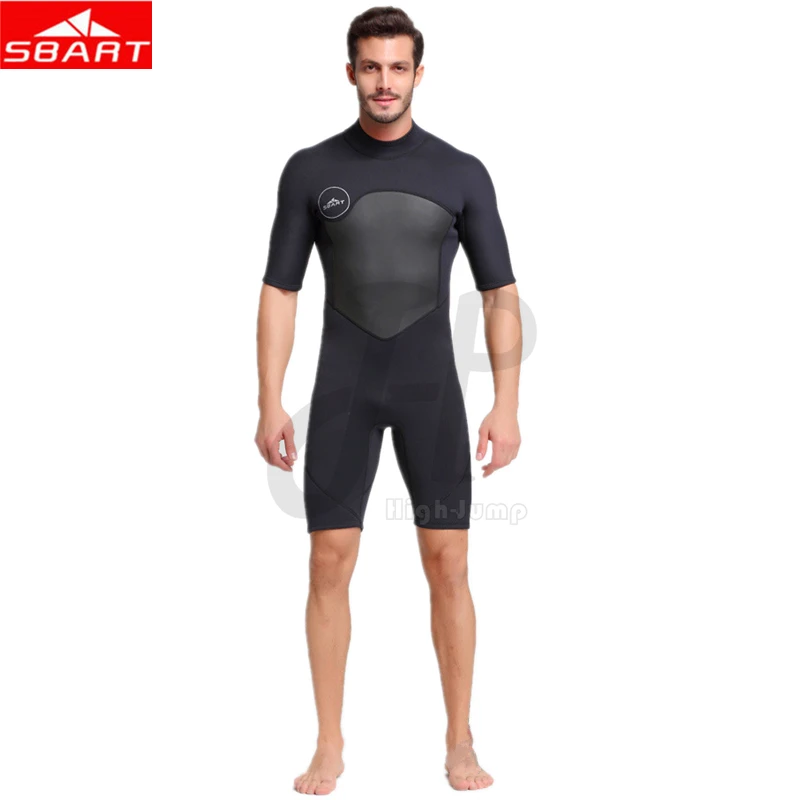 SBART-2023-gym-Neoprene-Wetsuit-Men-kayak-Swimming-Swimwear-Surf-Rash ...