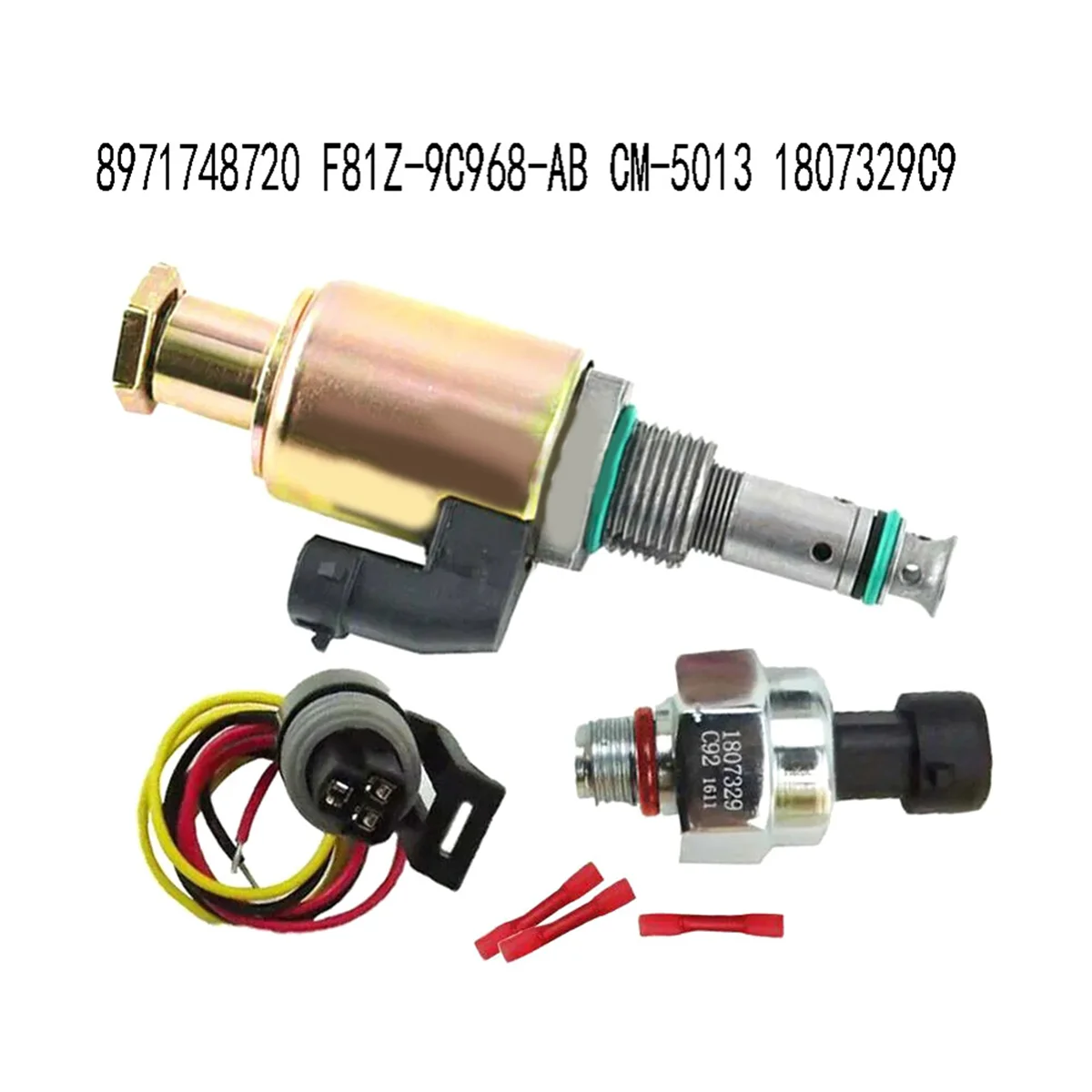 For-ISUZU-4JX1-Oil-Rail-Pressure-Solenoid-Valve-Sensor-for-Ford-F250 ...