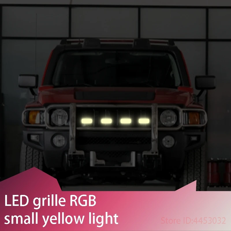 FOR Hummer h3 h2 h1 hx Car APP LED small yellow light decorative light ...