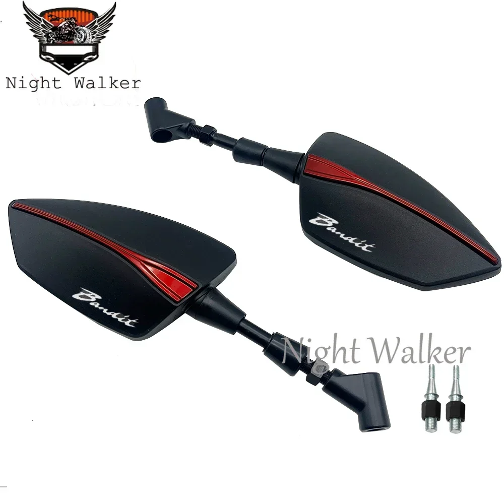 1-Pair-Motorcycle-Rear-View-Mirrors-For-Suzuki-GSF600-Bandit-GS1000 ...