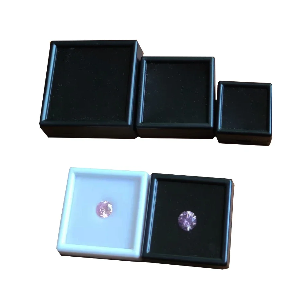 Wholesale Loose Gemstone Jewelry Gift Box Stone Holder Plastic Gem Coin ...