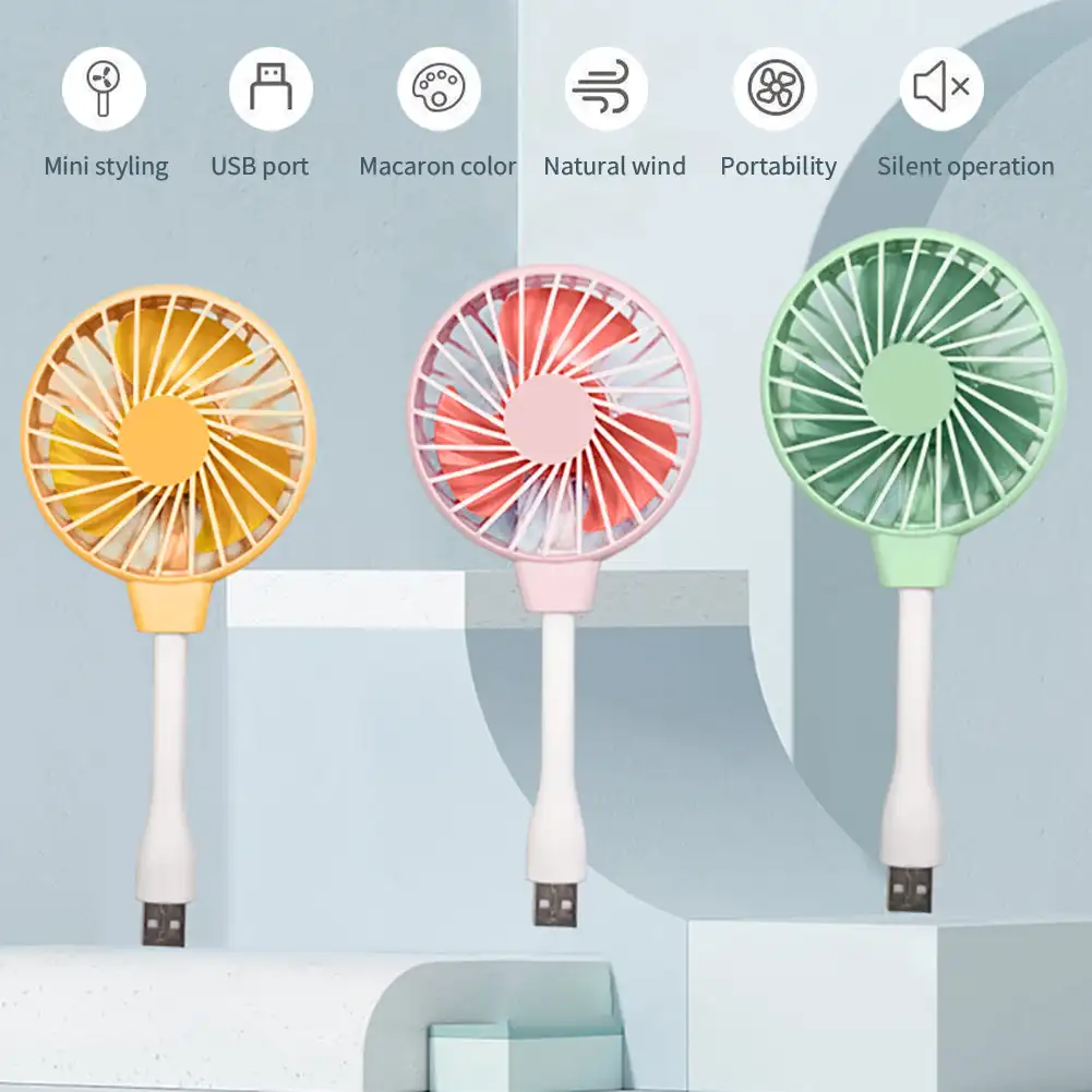 Creative-Office-Summer-Cooling-Fan-Portable-USB-Input-Fan-Adjustable ...
