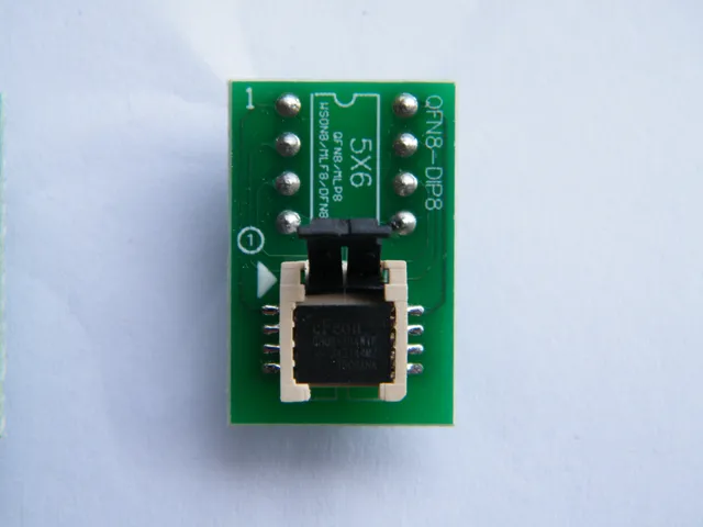 DFN8 WSON8 MLF8 MLP8 QFN8 to DIP8 Adapter 6*5mm 6*8 IC Chips Socket For ...