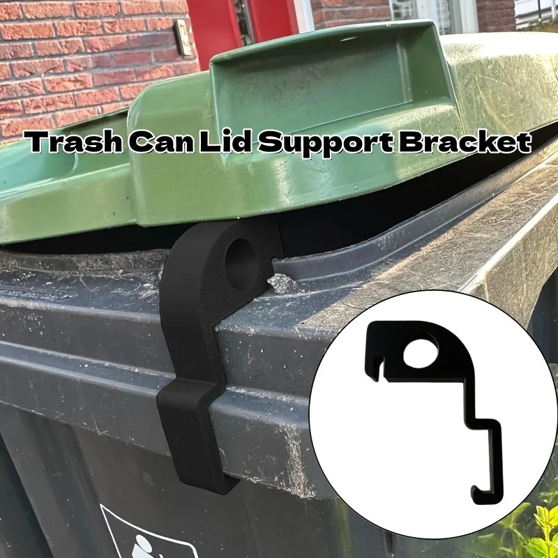 1PCS Waste Bins Lid Support Bracket Trash Can Lid Support Bracket ...