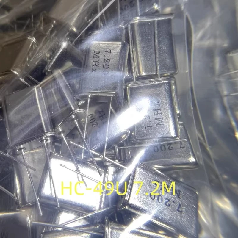 50pcs Brand new genuine HC-49U through-hole passive quartz crystal ...