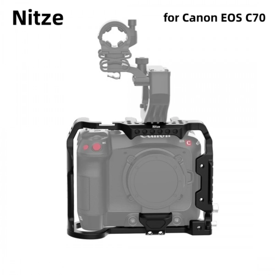Nitze-Camera-Cage-with-PE20-HDMI-Cable-Clamp-for-Canon-EOS-C70-Camera ...