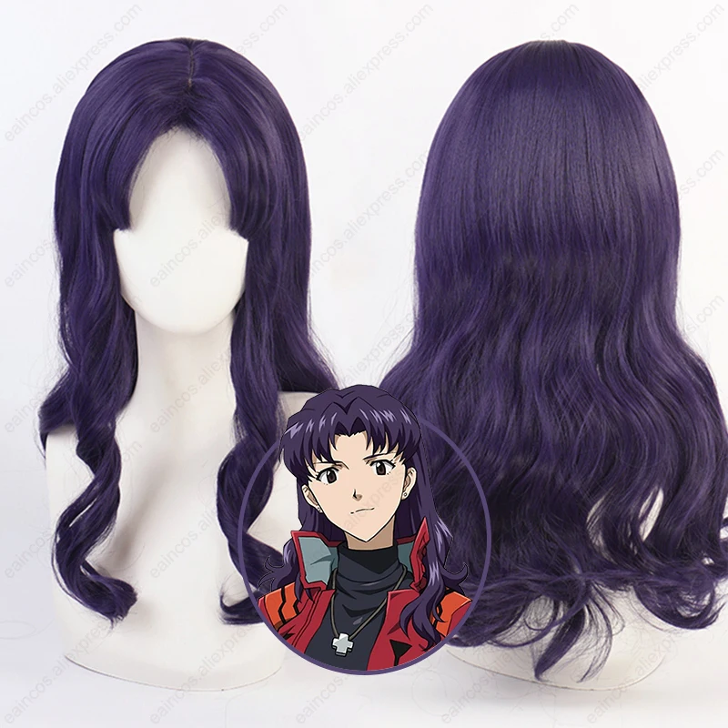 Anime-EVA-Katsuragi-Misato-Cosplay-Wig-Misato-Katsuragi-56cm-Long-Dark ...