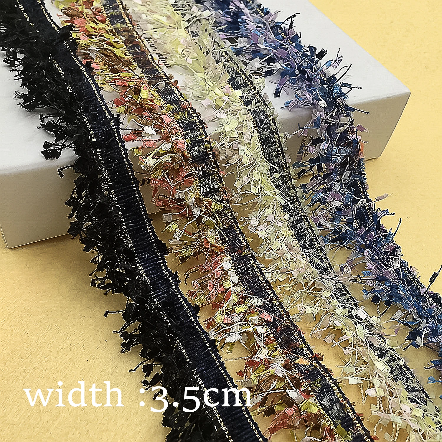 Tassel Trim Ribbon With Fringe Lace For Clothing Cloth Fabrics Home ...