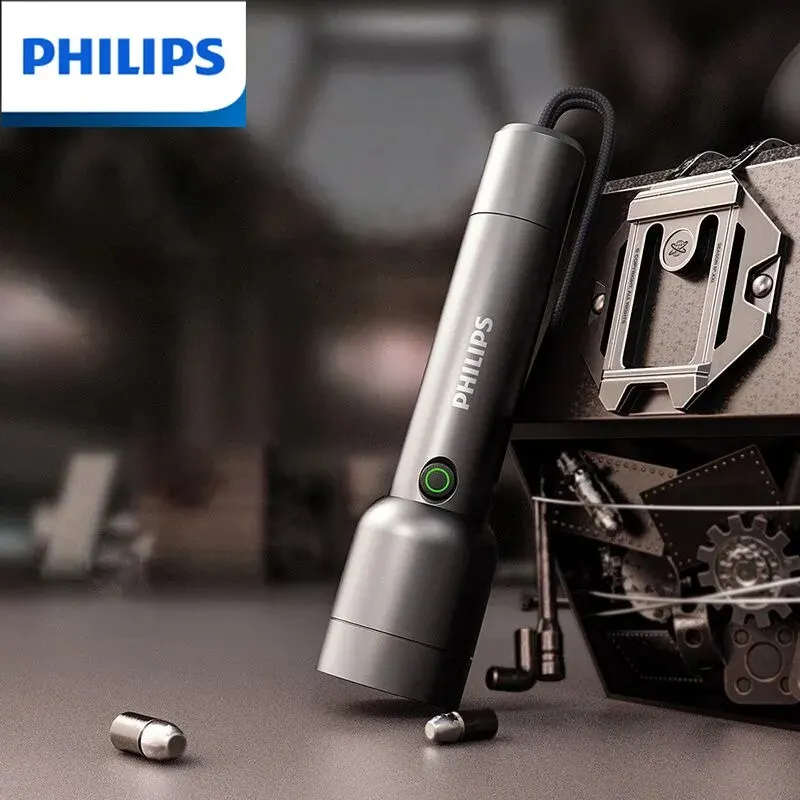 Philips-1236-Flashlight-LED-With-Type-C-18650-Rechargeable-Battery ...