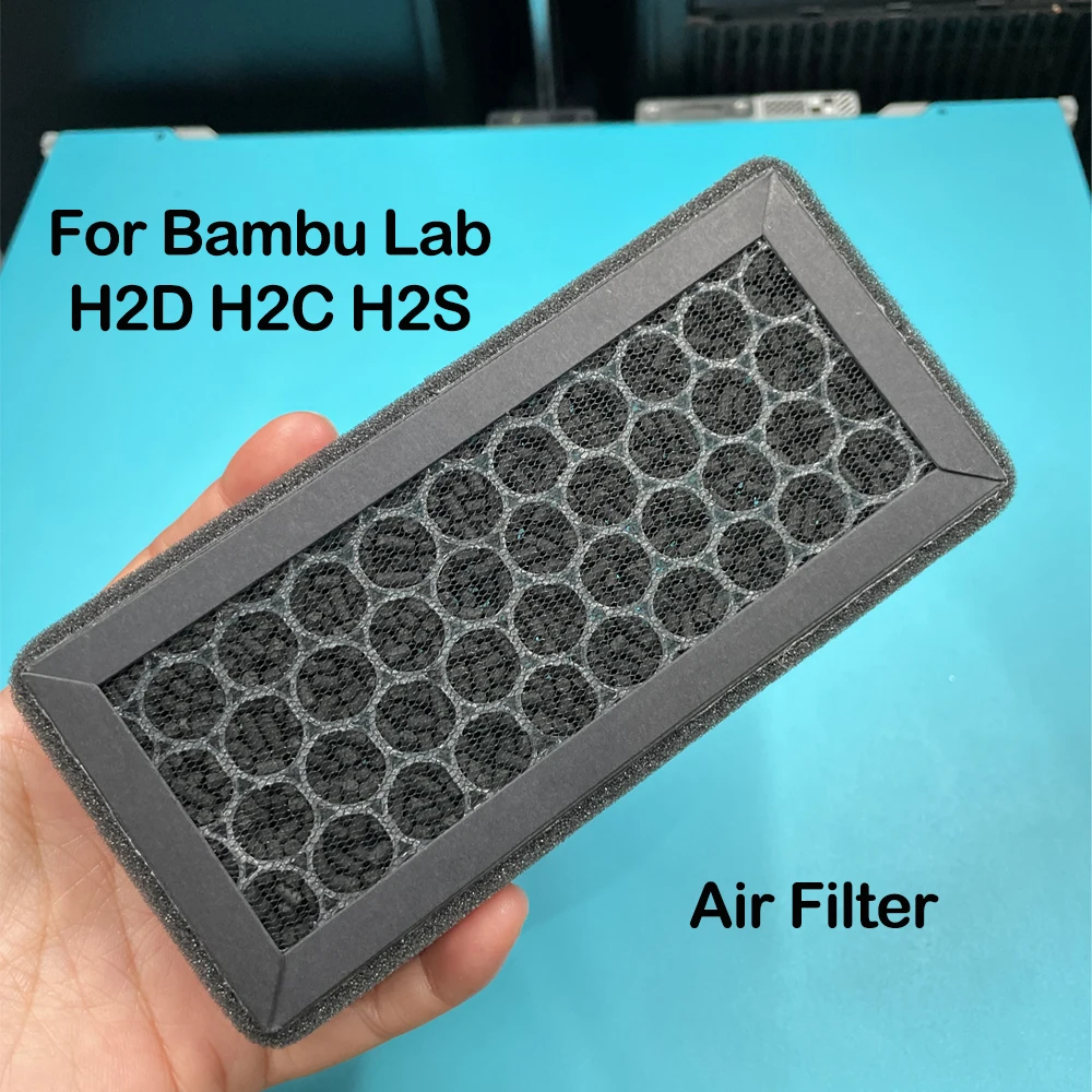 For Bambu Lab H2s H2d Filter Double Layers Blocks Dust Seals Opened ...