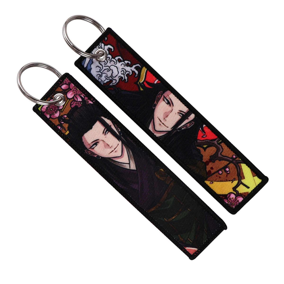 Geto-Suguru-Key-Tag-Japanese-Anime-Embroidery-Key-Fobs-Keychains-for ...