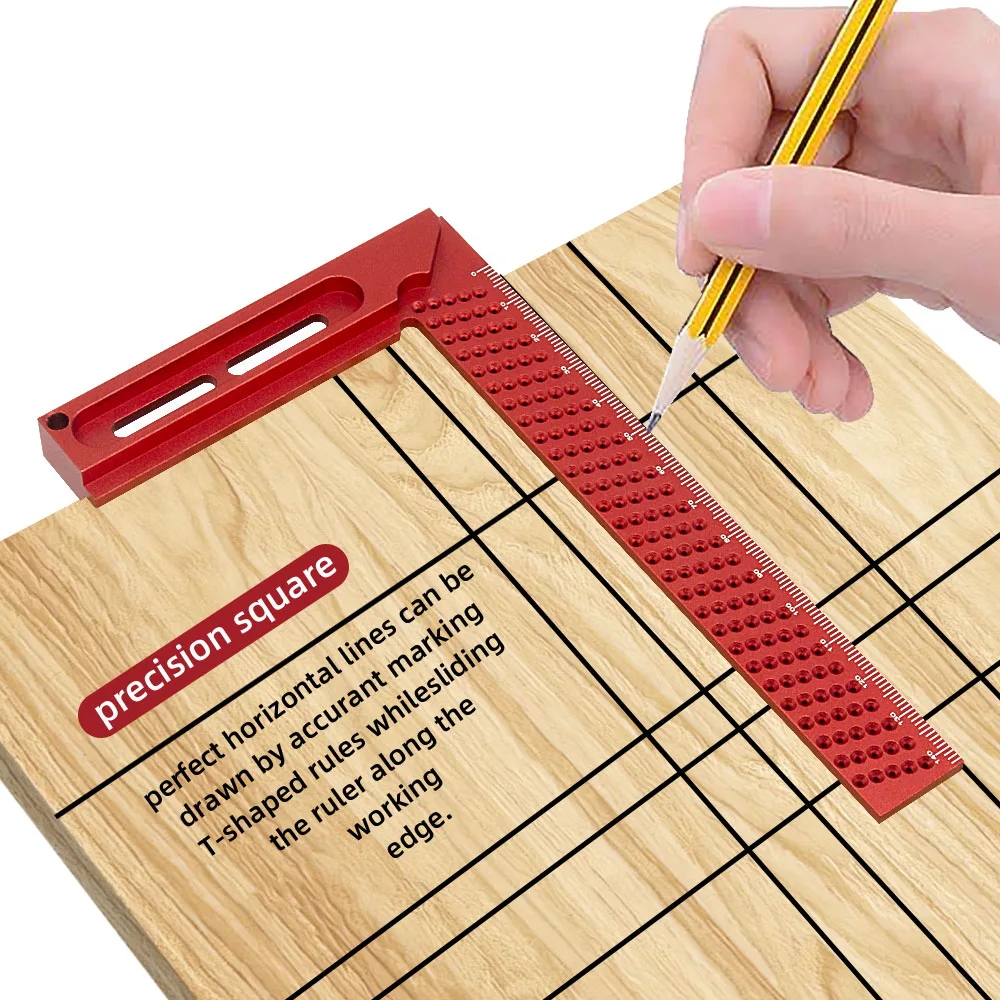 R-gle-de-pr-cision-de-type-T-en-alliage-d-aluminium-travail-de-calcul ...