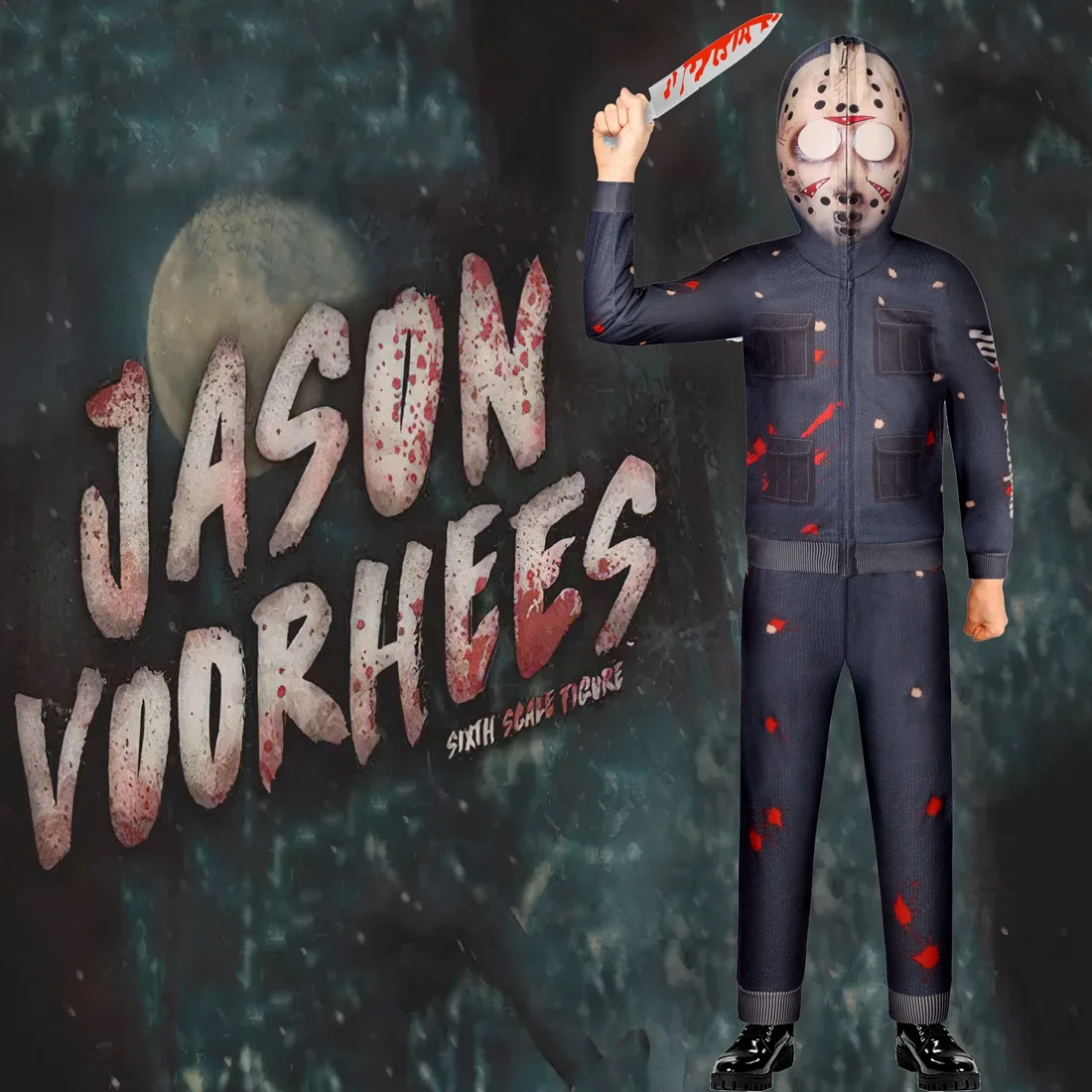 Friday The 13th Jason Costume For Kids