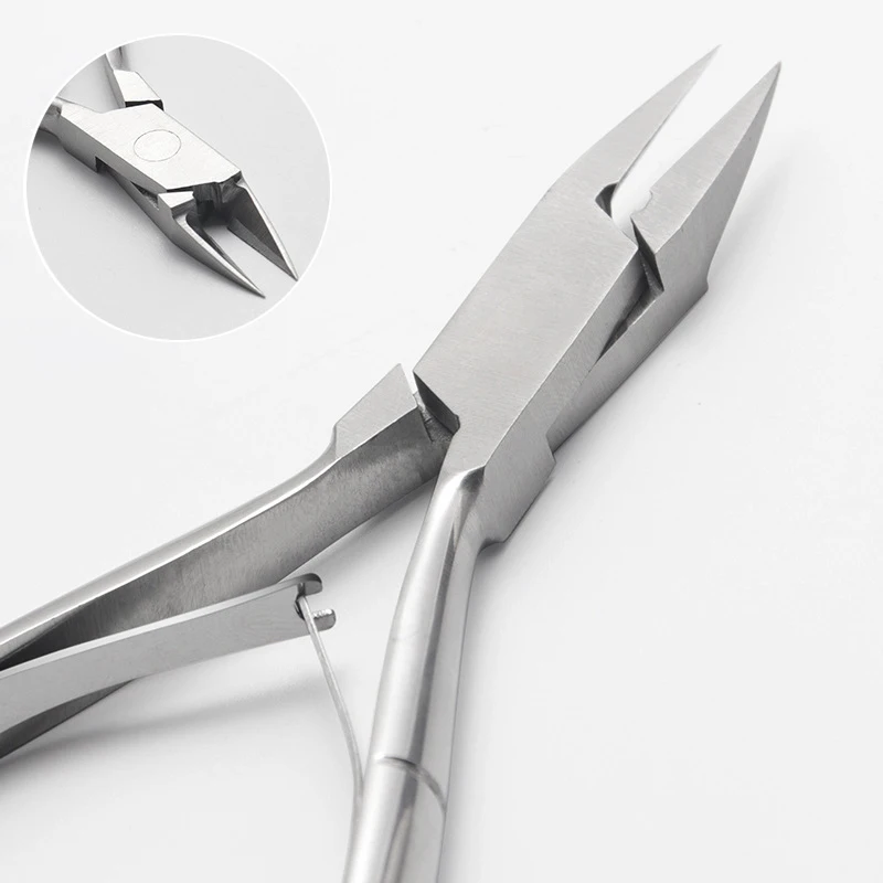 1-2Pcs-Toenail-Ingrown-Cuticle-Nipper-Clipper-Edge-Cutter-Scissor-Nail ...
