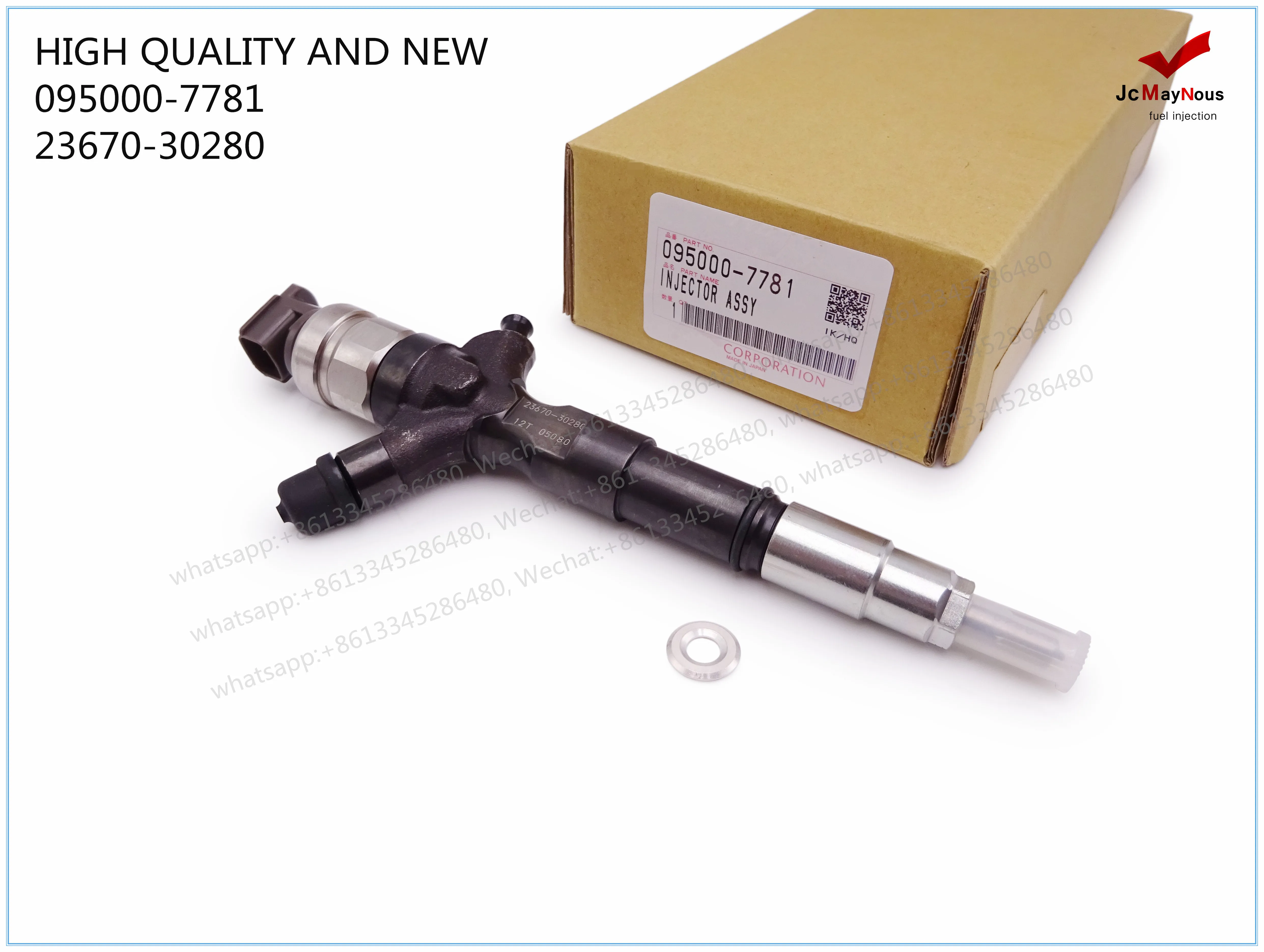 Injector de combustível comum diesel do trilho, 095000-7780, 095000 ...