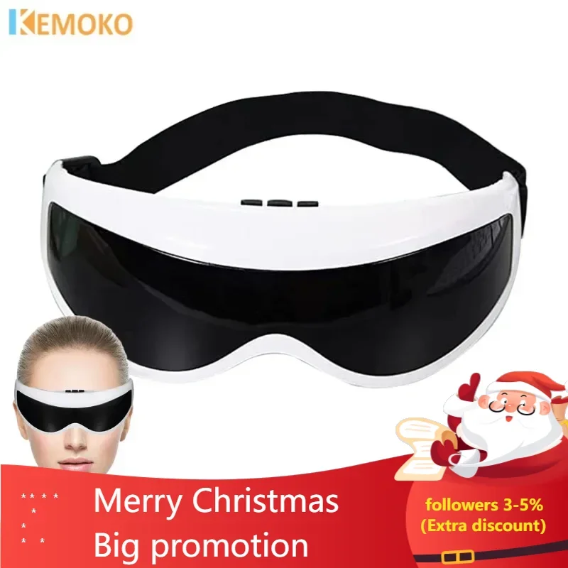 Electric-Eye-Massager-Mask-Wireless-Migraine-Eye-Magnetic-Vision ...