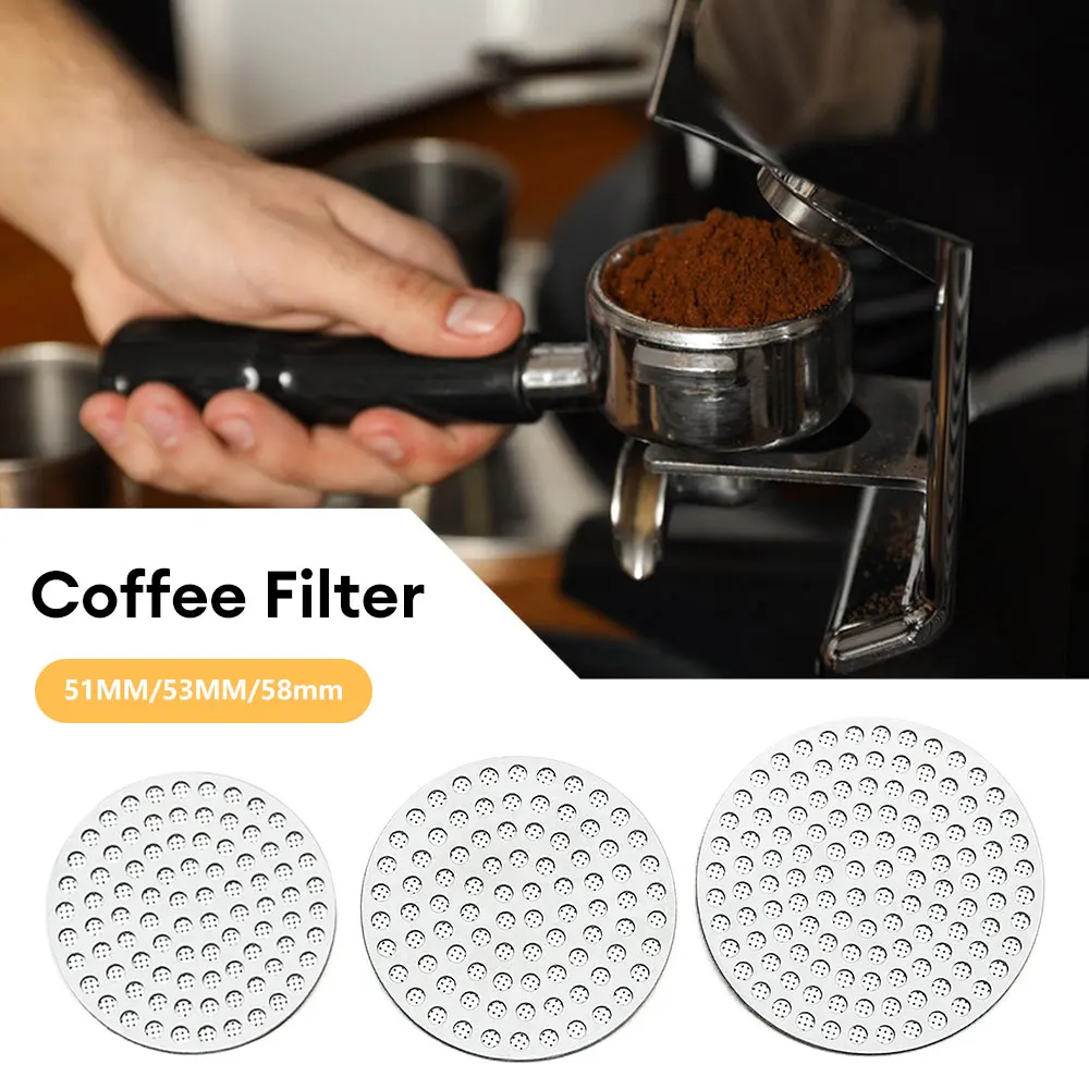 Reusable-Coffee-Filter-Screen-51-53-58mm-Heat-Resistant-Mesh-Screen ...