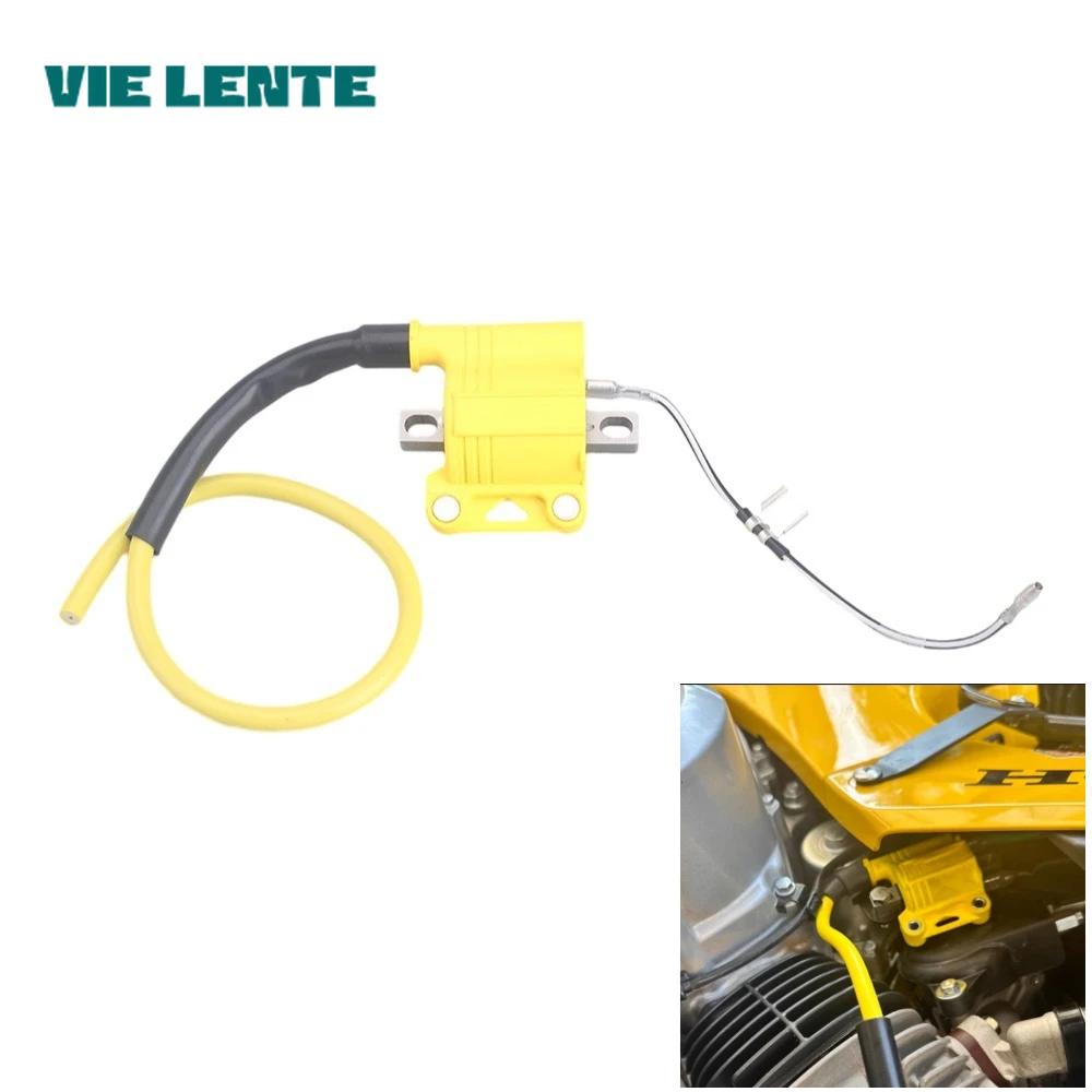 Universal 2T/4T Motorcycle Ignition Coil Racing Coil for ATV Scooter ...