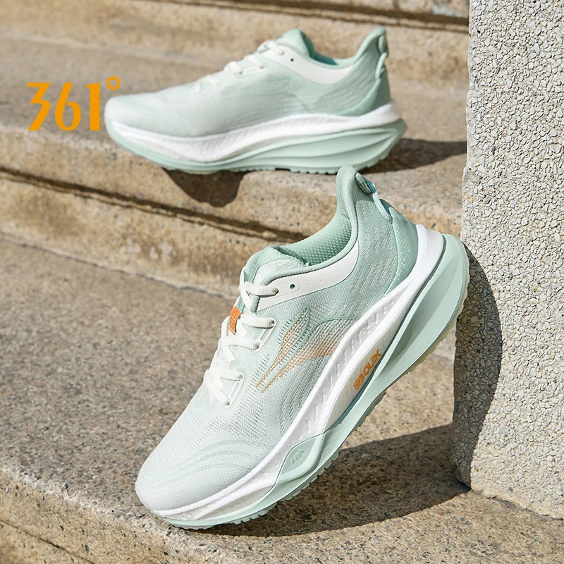 361 Degrees Fierce 4 Men Running Shoes Wear-resistant Rebound Flexible ...
