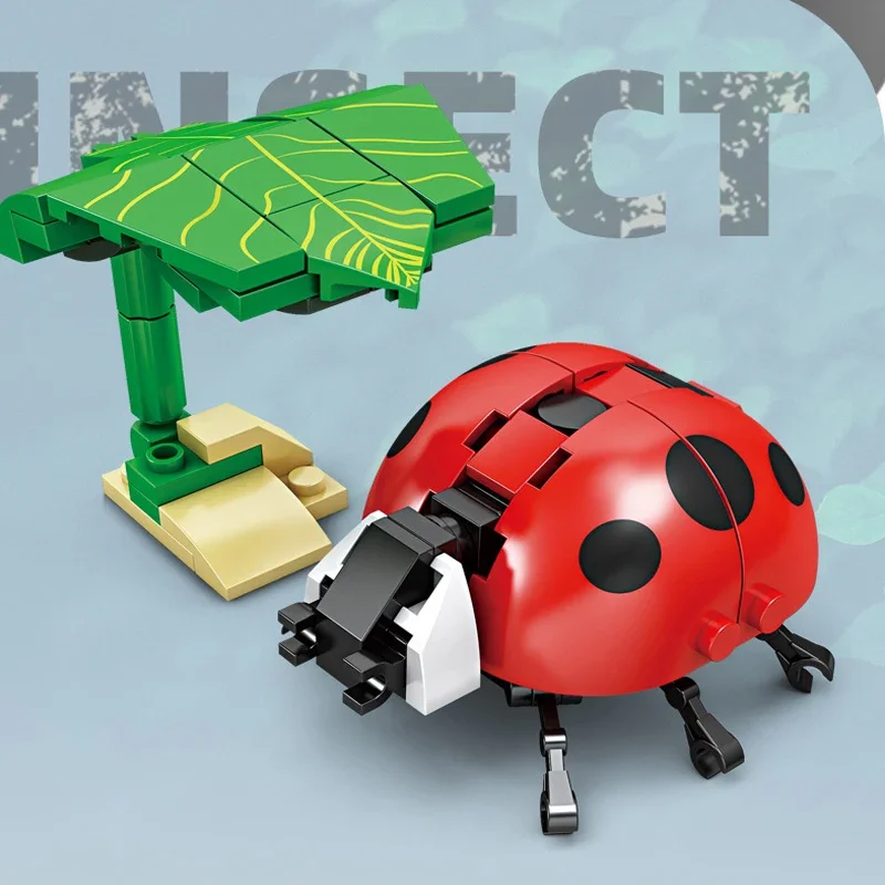 Insect Battle Simulation Bee Mantis Building Blocks Toys Children's ...