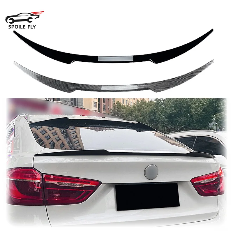 2014-2015-2016-2017-2018-2019-For-BMW-X6-F16-Car-Rear-Spoiler-Trunk ...