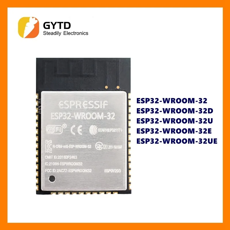 ESP32 WROOM 32 ESP 32 ESP32 WROOM, 4MB 8MB 16MB Dual Core WiFi modul ...