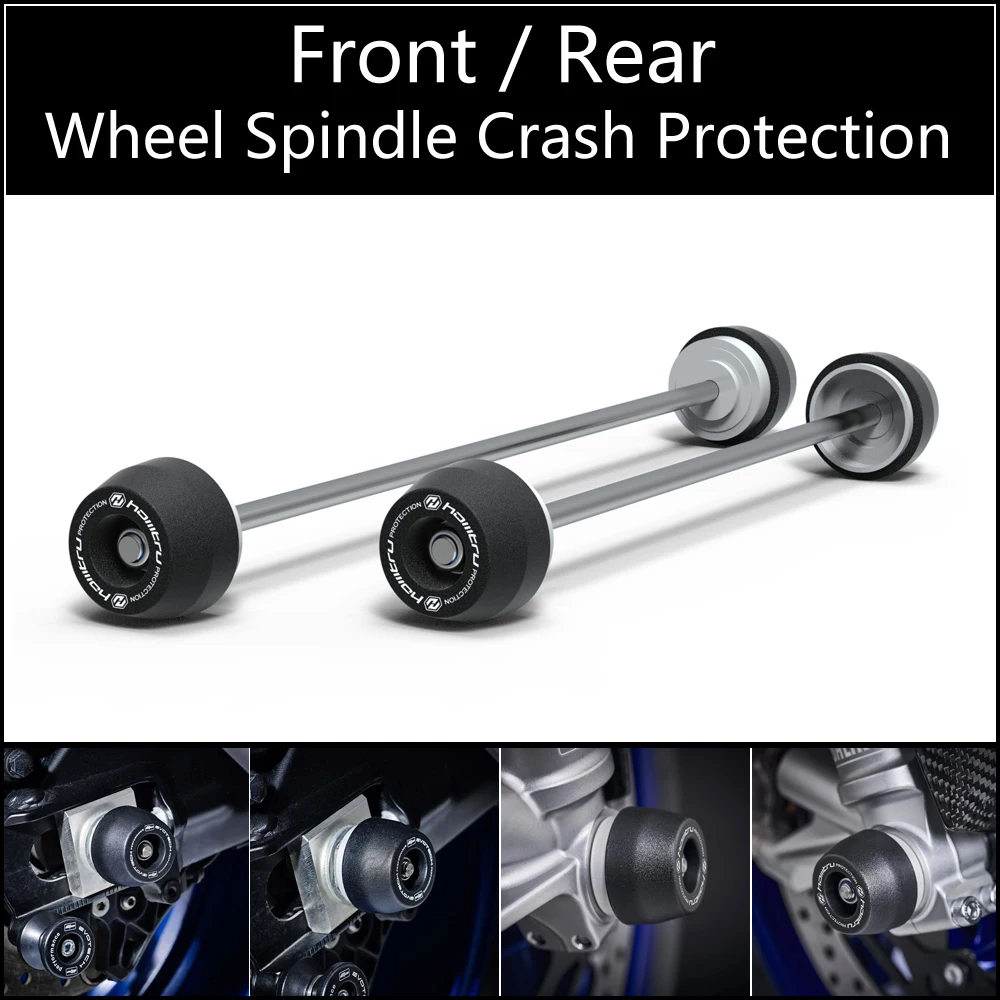 Rear-Front-Axle-Fork-Crash-Slider-For-Yamaha-R6-YZF-R6-2017-2023 ...