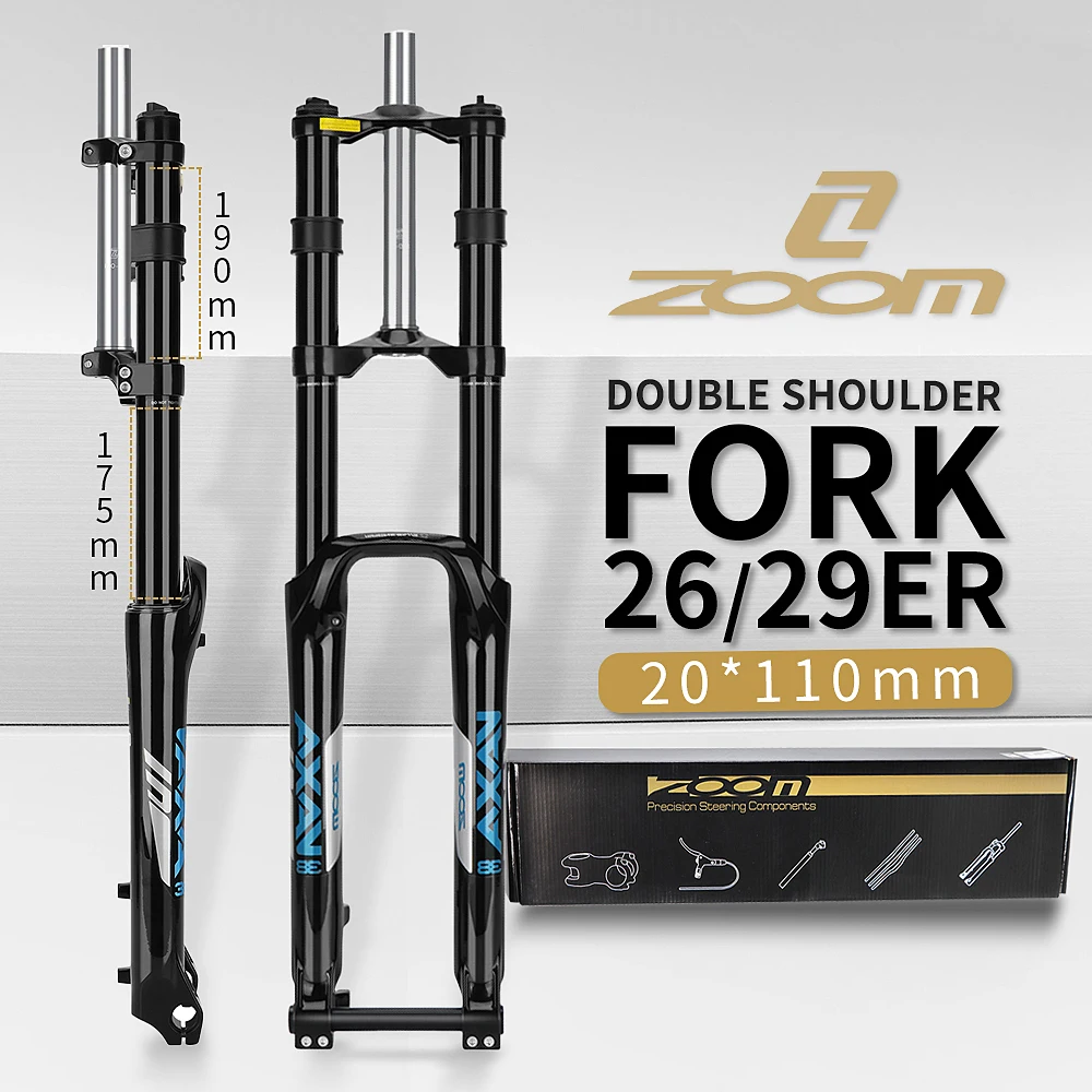 ZOOM-Bicycle-Fork-680DH-Aluminum-Alloy-26-27-5-29er-Downhill-MTB ...