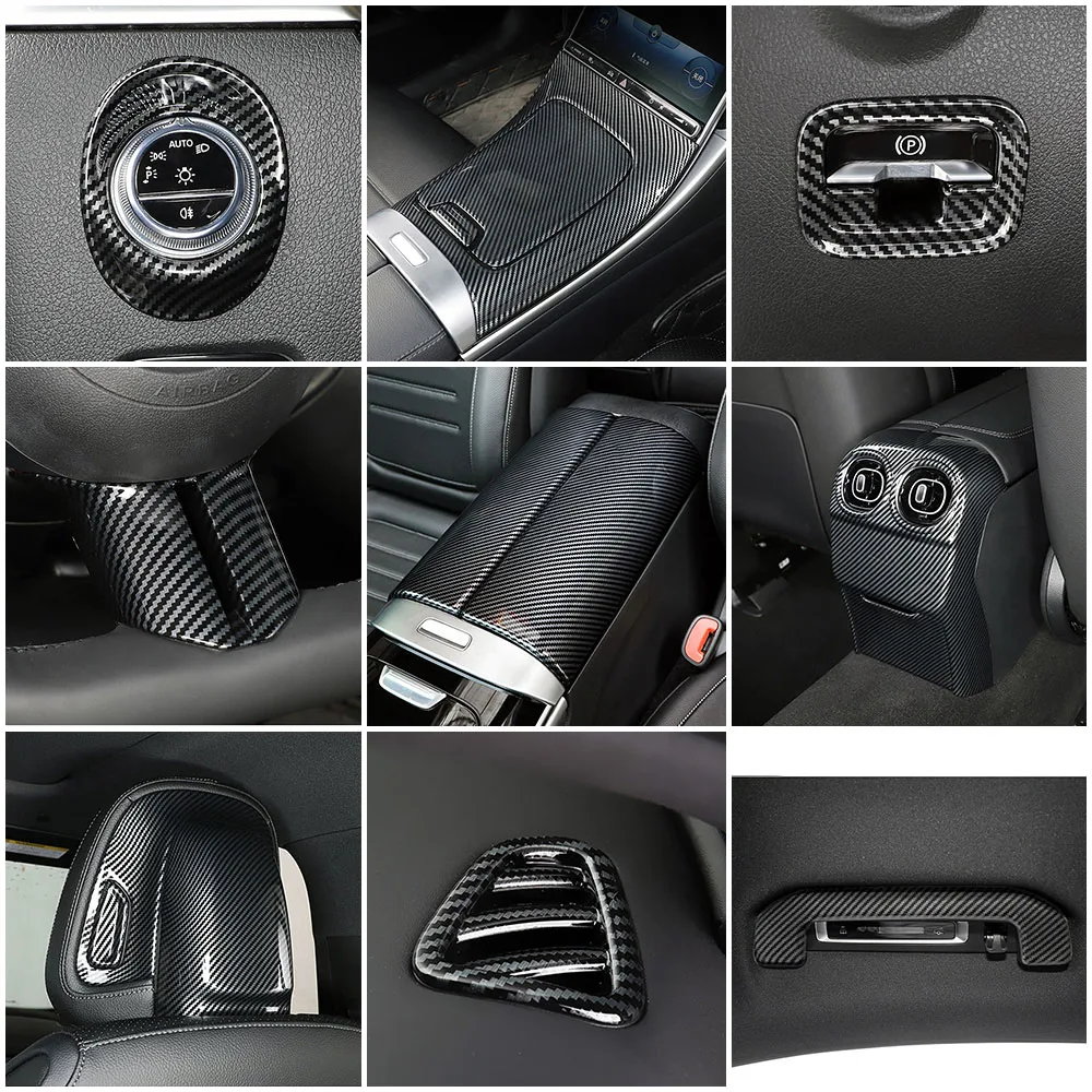 For-Mercedes-Benz-C-Class-W206-C200-C220-C260-C300-2022-2023-Car-Center ...