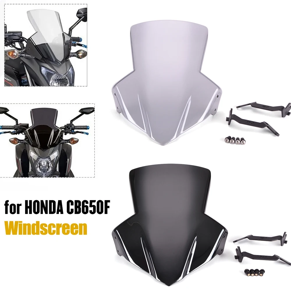 Windscreen Windshield For Honda CB650F CB650FA Motorcycle Wind ...