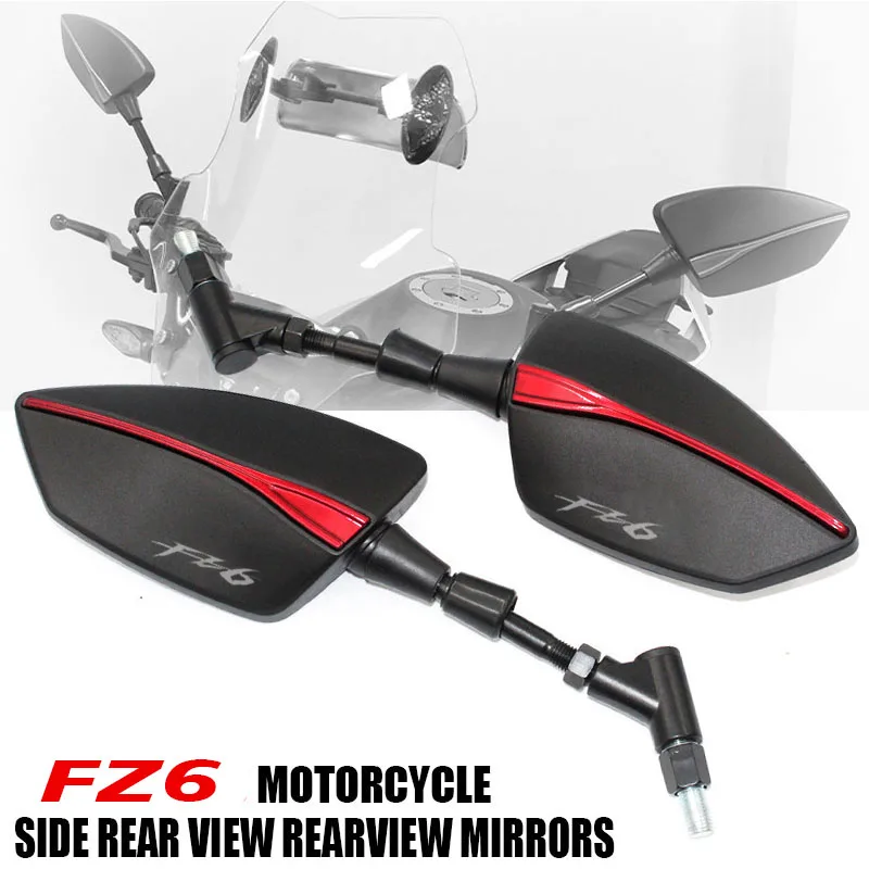 For-Yamaha-FZ-6-R-6R-FZ6-FZ6R-FAZER-Motorcycle-Side-Rear-View-Rearview ...