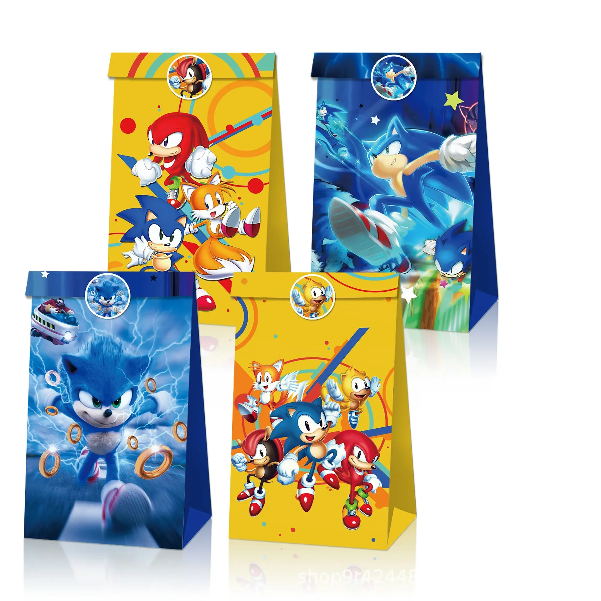 Cartoon-Sonic-Candy-Box-Birthday-Party-Supplies-Portable-Paper-Box ...