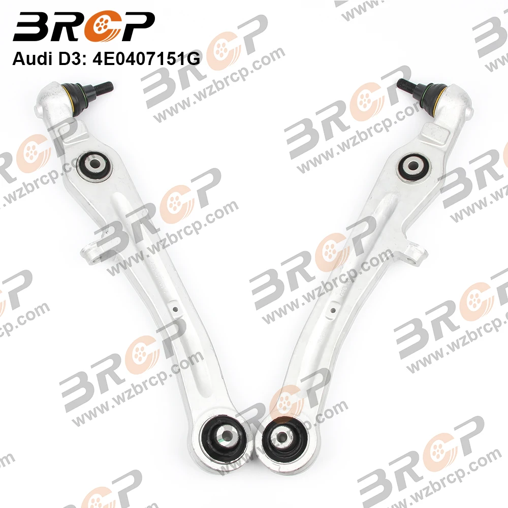BRCP-Pair-Front-Lower-Suspension-Support-Control-Arm-For-Audi-A8-D3-4E2 ...